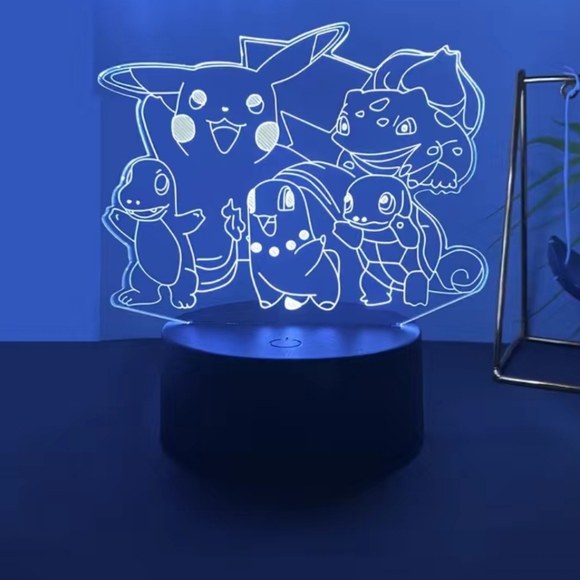 Pokemon | Accents | Pokemon Color Changing Light | Poshmark